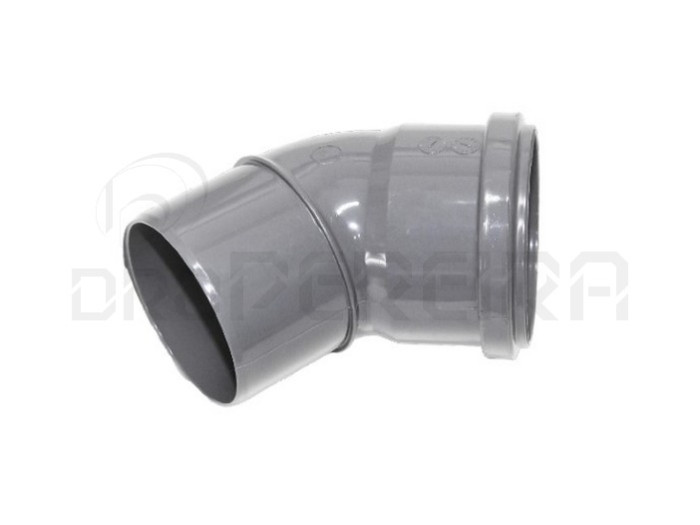 CURVA PVC UNI 45º 63mm
