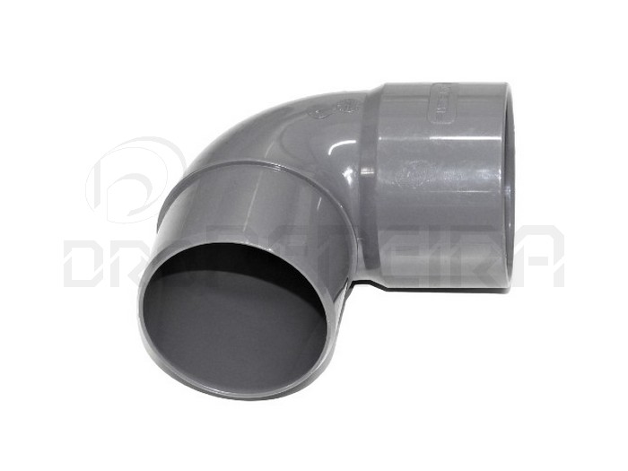 CURVA PVC UNI 90º 63mm