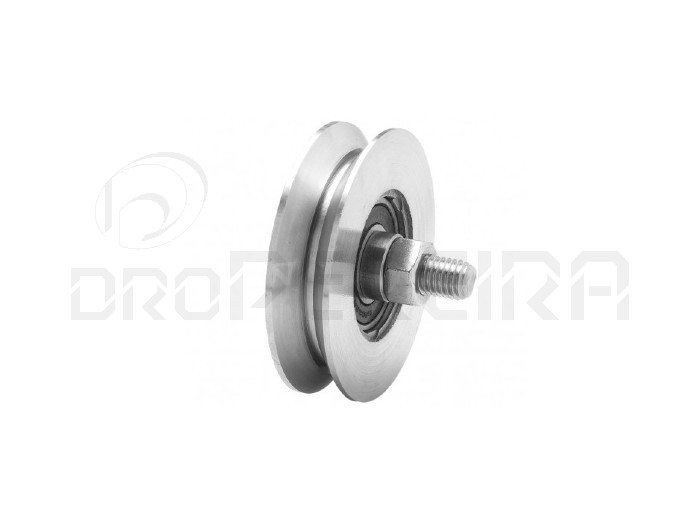 RODA P/ PORTAO 60mm 1 ROLAMENTO V 101 DARDO